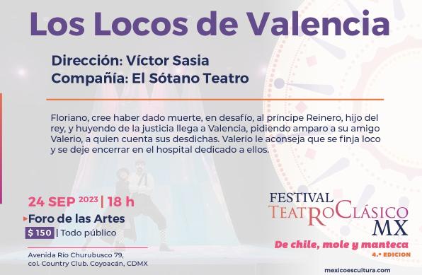 Los Locos de Valencia - Función teatral | INBA - Instituto Nacional de ...