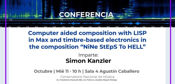 Computer aided composition with LIP in Max and timbre based electronics - Conferencia | INBA ...