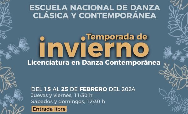 Temporada de invierno ENDCC - Licenciatura en Danza Contemporánea ...