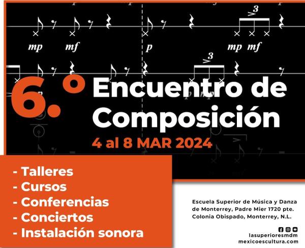 Concierto de composición - 6.º Encuentro de composición | INBA ...