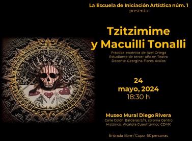 Tzitzimime y Macuilli Tonalli - Práctica escénica de Itzel Ortega ...