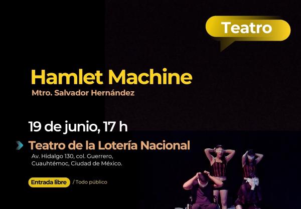 Hamlet Machine - Mtro. Salvador Hernández | INBA - Instituto Nacional ...