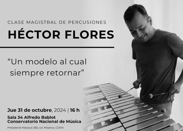 Un modelo al cual siempre retornar - Clase magistral de percusiones por ...