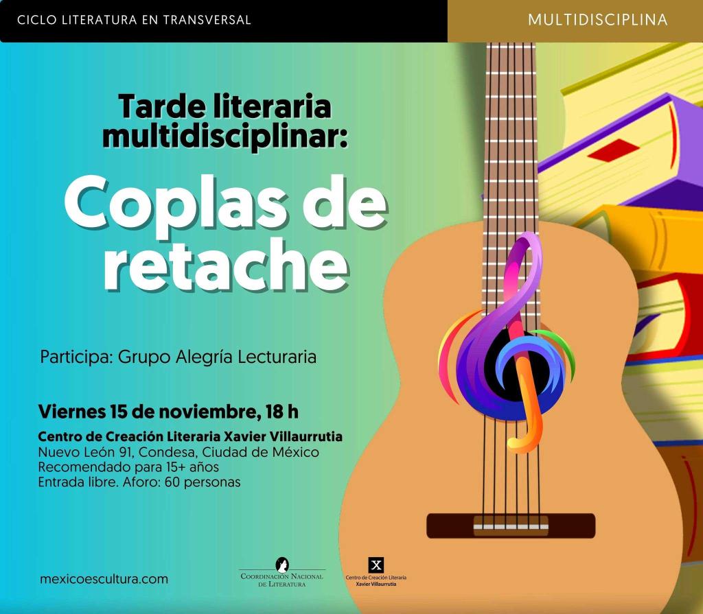 Tarde literaria multidisciplinar: Coplas de retache - Ciclo Literatura ...