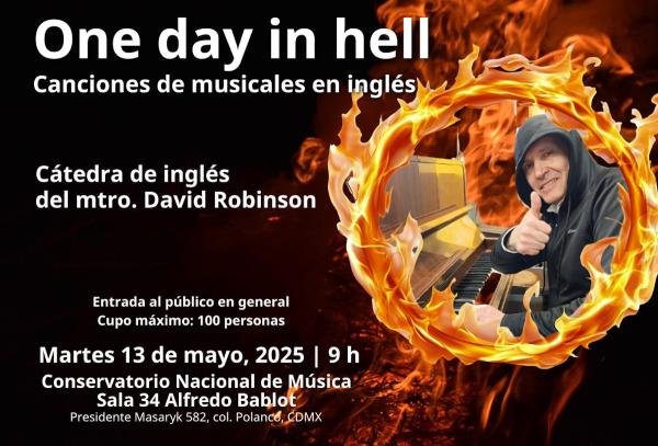One day in hell - Canciones de musicales en inglés | INBA - Instituto ...