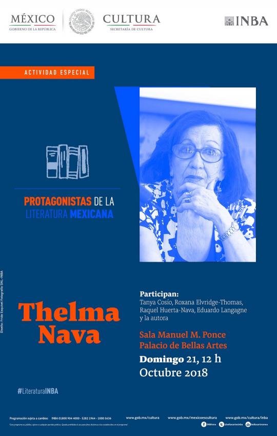 La poeta Thelma Nava será reconocida como Protagonista de la Literatura ...