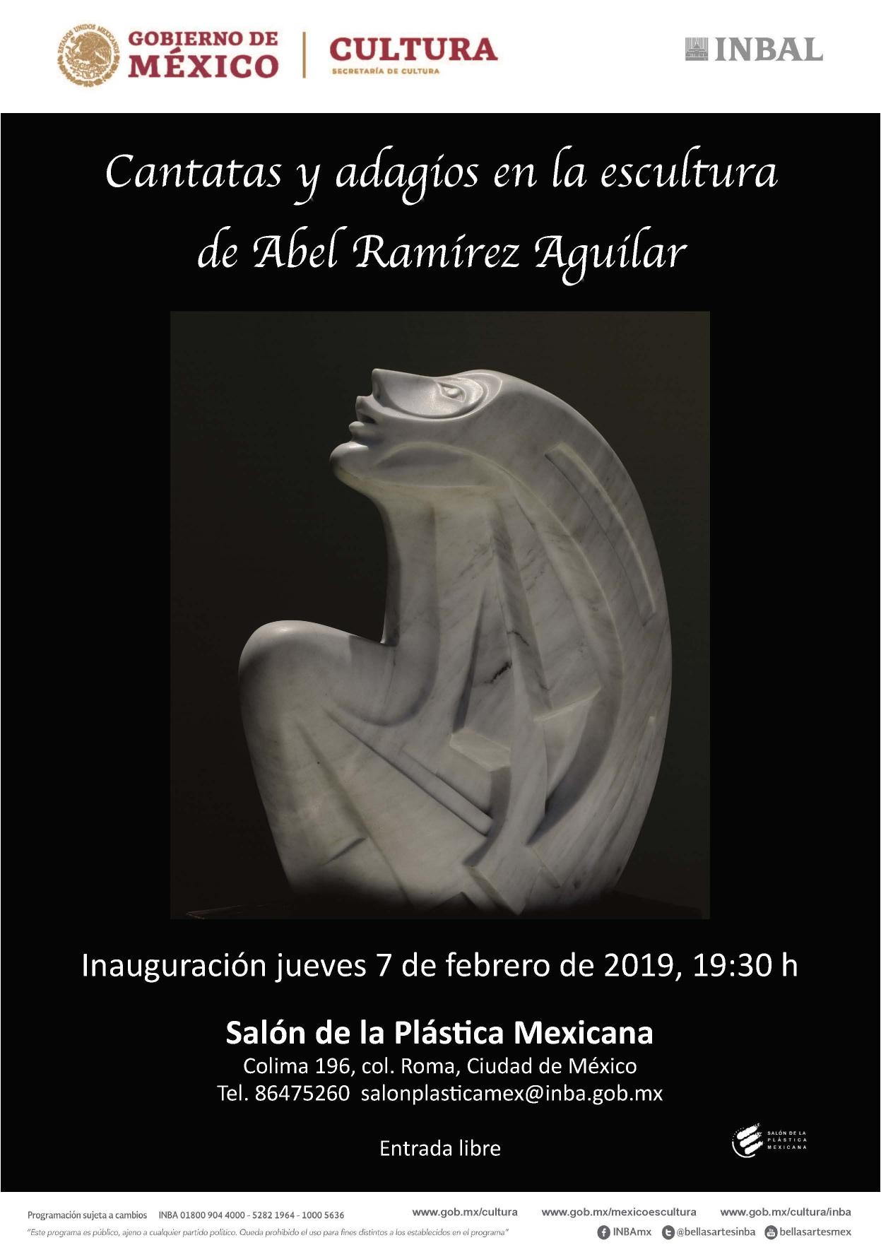 Las Cantatas y adagios en la escultura de Abel Ramírez Aguilar estarán ...