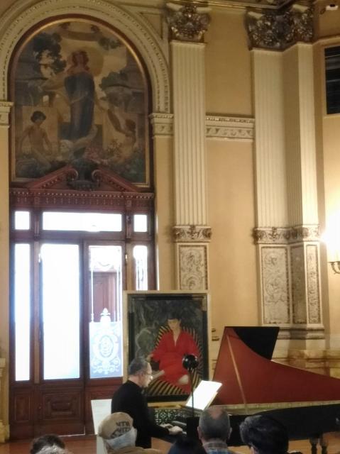 El clavecinista Raúl Moncada interpretó música de Bach en el Museo ...