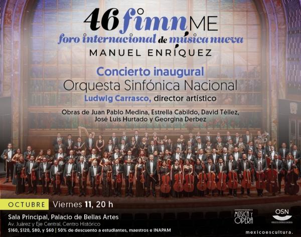 El Foro Internacional de Música Nueva Manuel Enríquez abre con obras de ...
