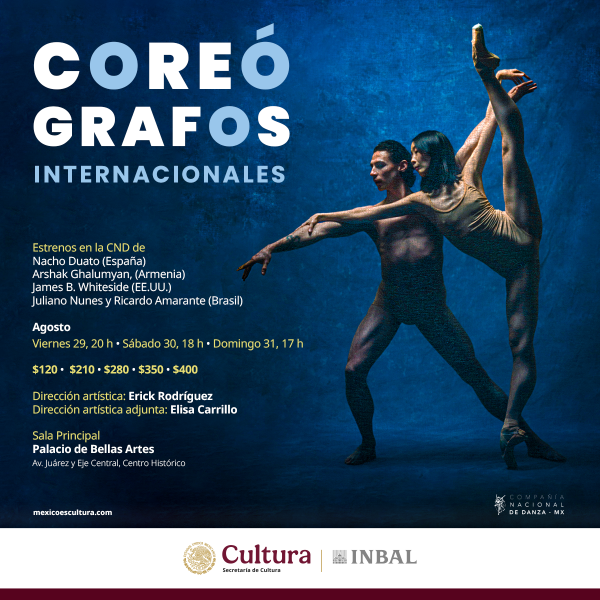 LA COMPAÑÍA NACIONAL DE DANZA PRESENTA EL PROGRAMA COREÓGRAFOS ...