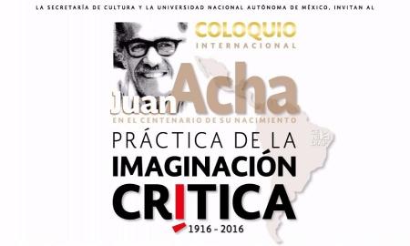 Bol. 1413 Realizarán el Coloquio Internacional Juan Acha en el ...