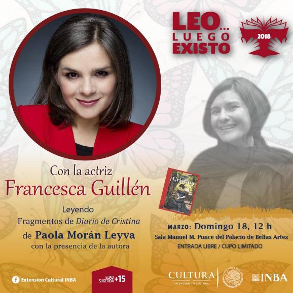 La actriz Francesca Guillén participará en Leo… luego existo | Prensa ...